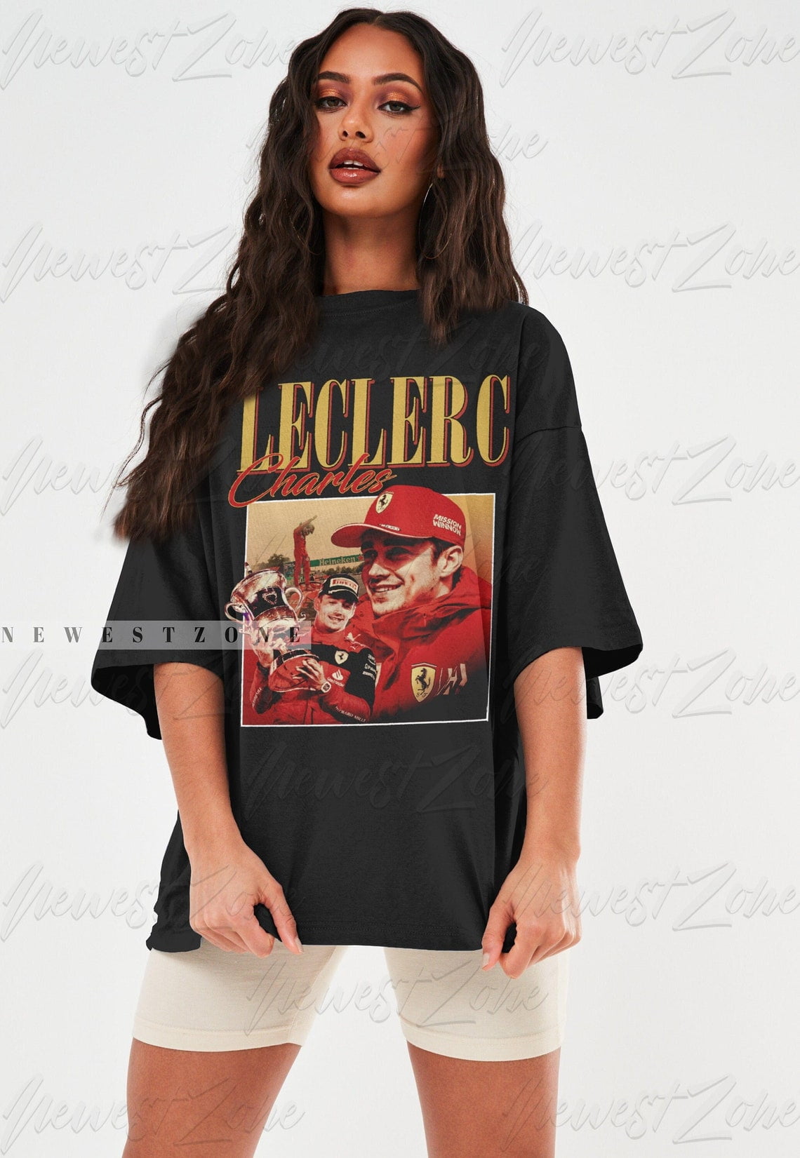 Charles Leclerc Homage Tshirt Driver Racing Championship Formula Racing ...