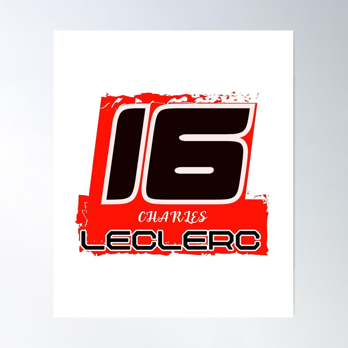 Charles Leclerc Poster Wall Art, Modern Wall Decor, 24x36 UNFRAMED ...