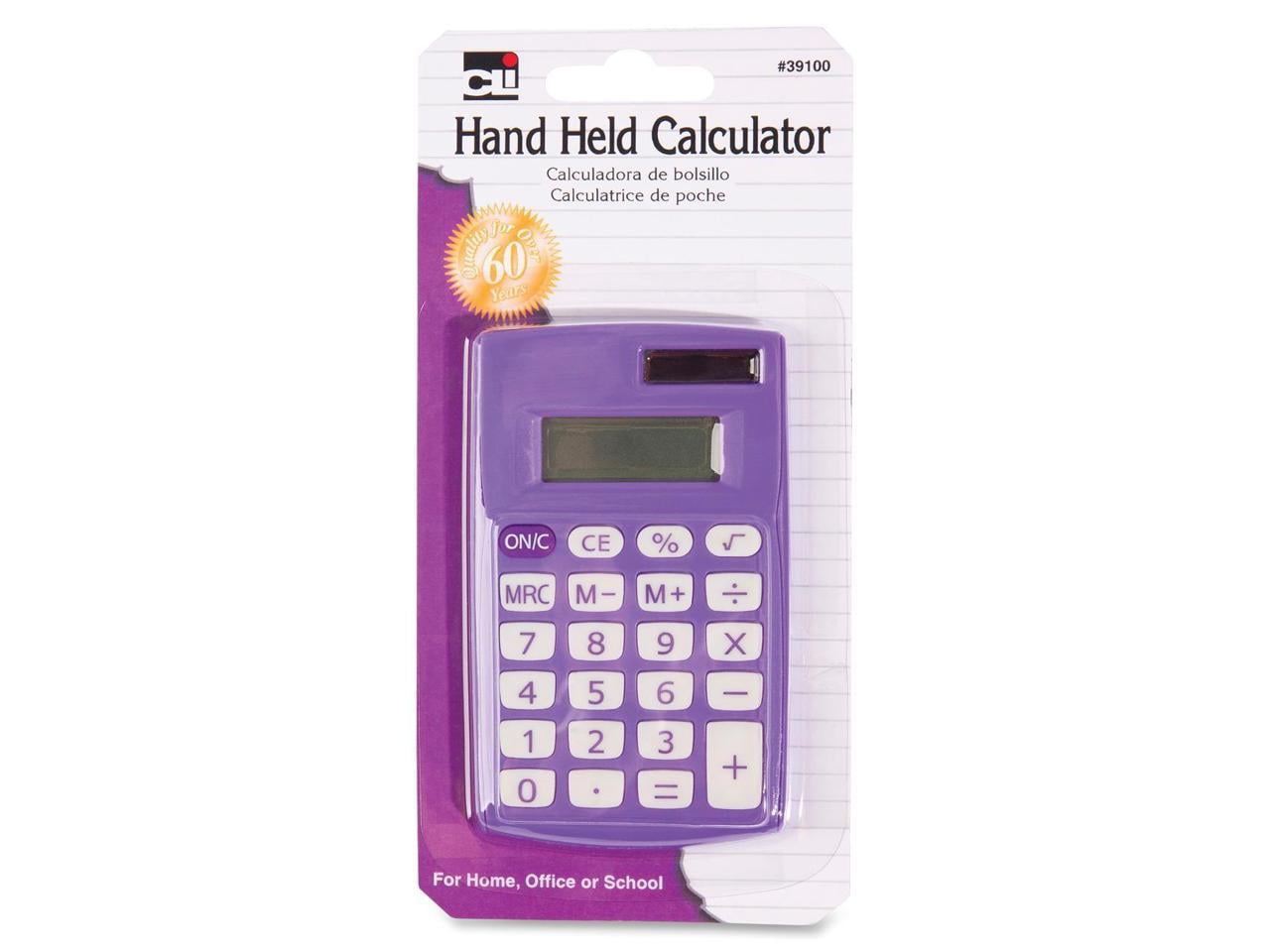 Charles Leonard 8-digit Hand Held Calculator - Walmart.com