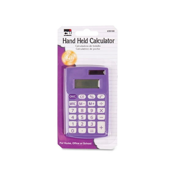 Charles Leonard 8-digit Hand Held Calculator - Walmart.com