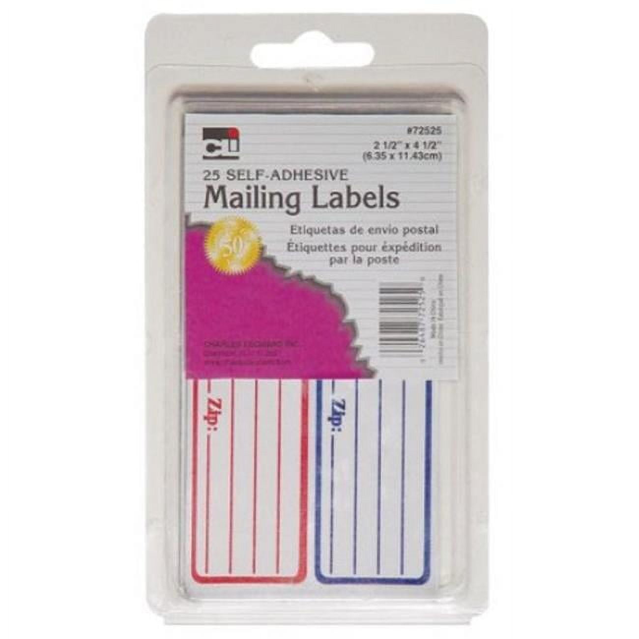 MAIL LABEL TO/FROM 1.25X4,25EA - Walmart.com