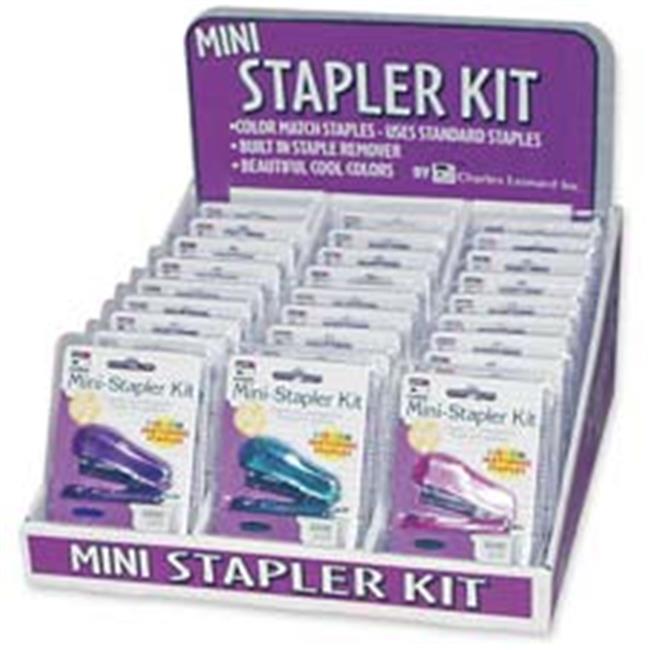 Charles Leonard, Inc Mini Stapler Kit, Built-in Staple Remover ...