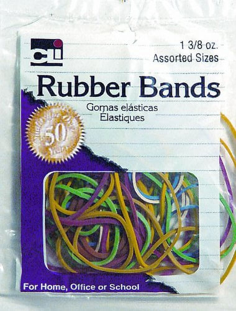 Charles Leonard Inc Rubber Bands 1 3/8 Ounce Bags (Pack of 4) - Walmart.com