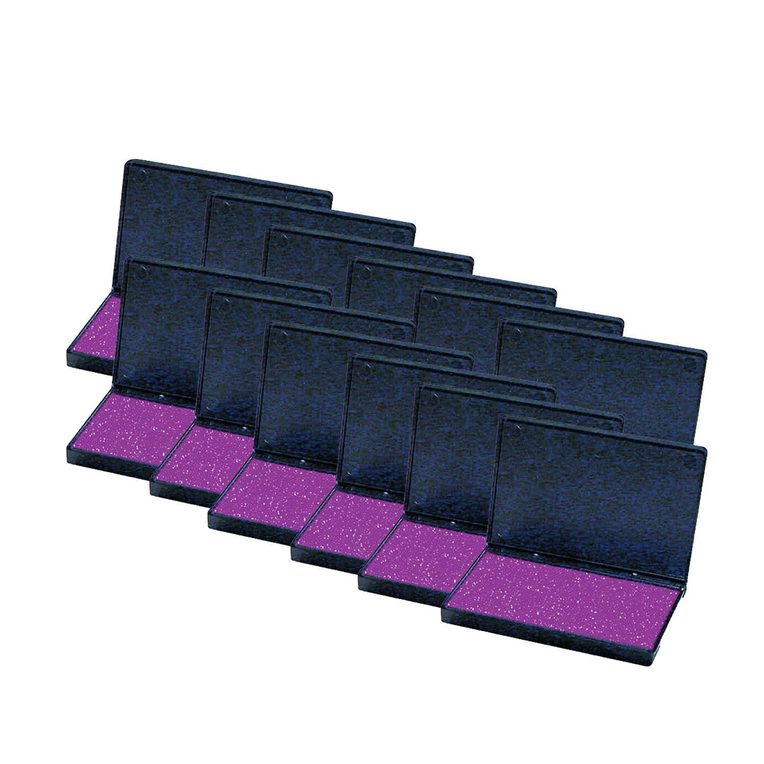 Charles Leonard Stamp Pad, Violet, Pack of 12 - Walmart.com