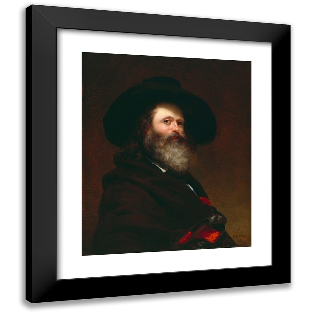 Charles Loring Elliott 12x14 Black Modern Framed Museum Art Print ...
