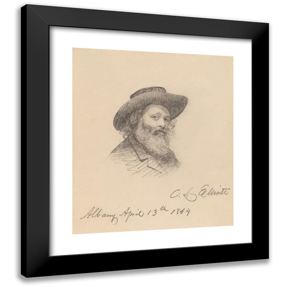 Charles Loring Elliott 20x23 Black Modern Framed Museum Art Print ...