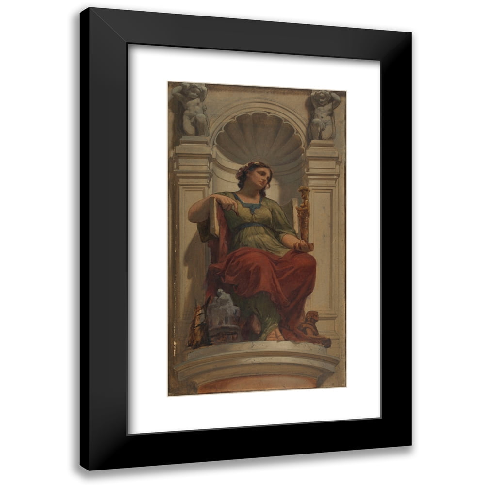Charles Louis Müller 10x14 Black Modern Framed Museum Art Print Titled ...