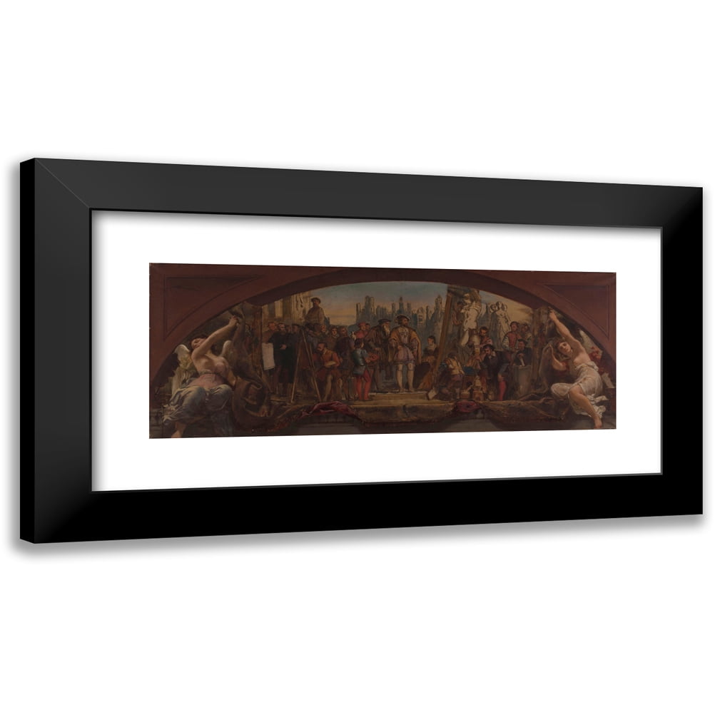 Charles Louis Müller 24x11 Black Modern Framed Museum Art Print Titled ...