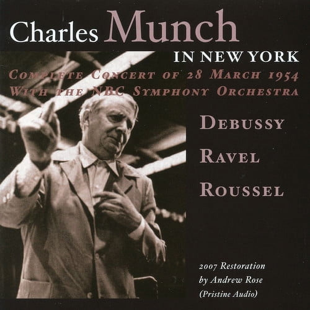 Charles M NCH - Charles Munch in New York - Music & Performance - CD ...