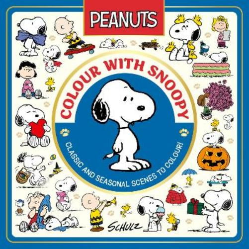 Charles M. Schulz Official Peanuts: Colour with Snoopy (Paperback ...