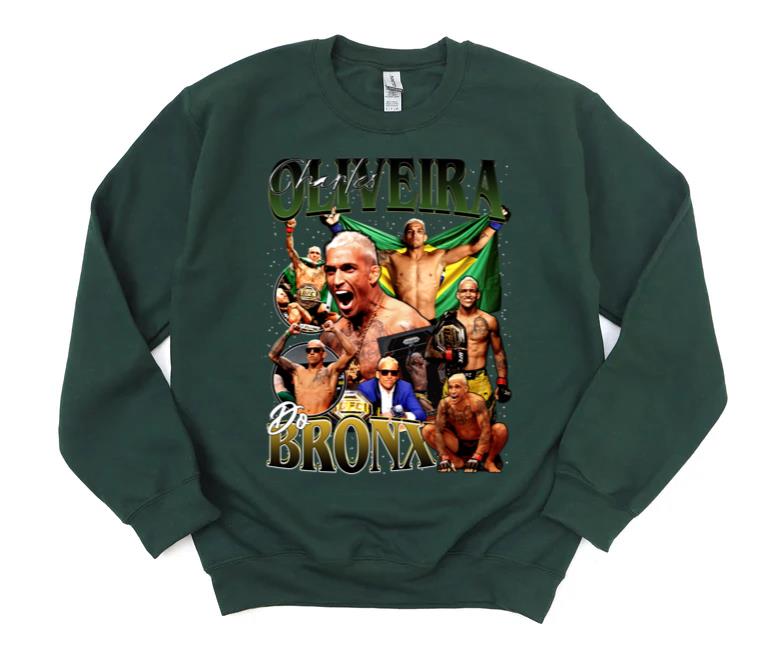 Charles Oliveira 90s Vintage Boxing MMA Fighter Retro Graphic Sport Fan ...