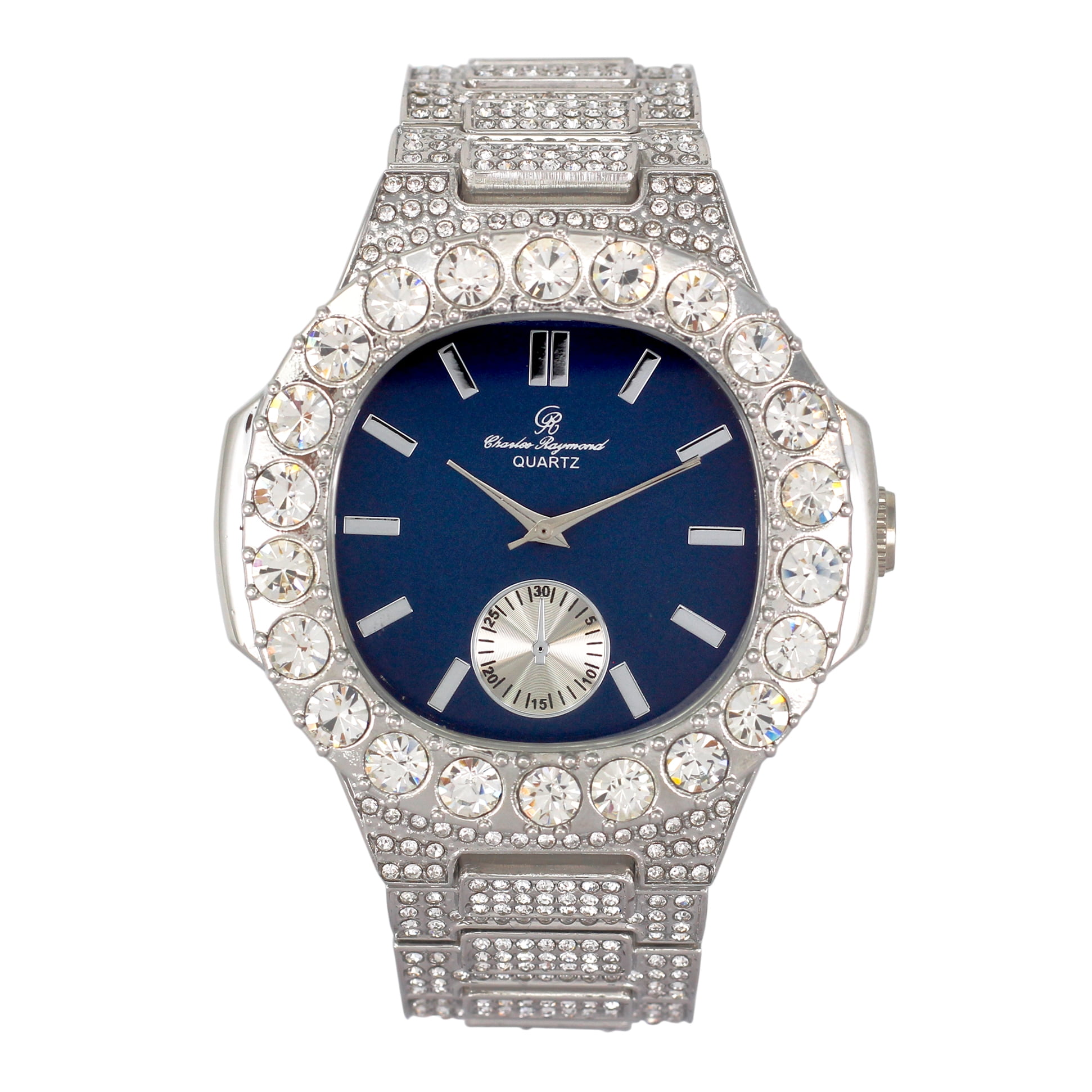 Charles Raymond Bigger is Better Blinged Out Oversized Diamonds or Baguette Diamonds for The ...