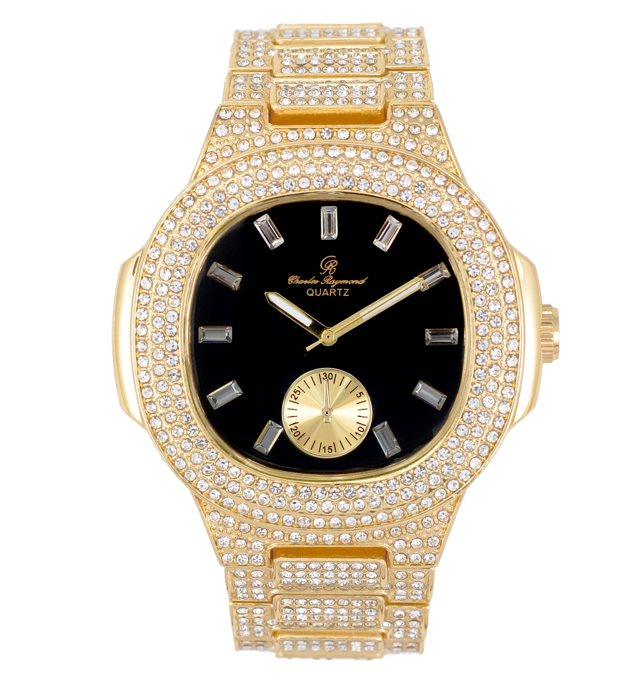 Charles Raymond Bigger is Better Oversized Diamonds or Baguette Diamonds for Iced Out The ...