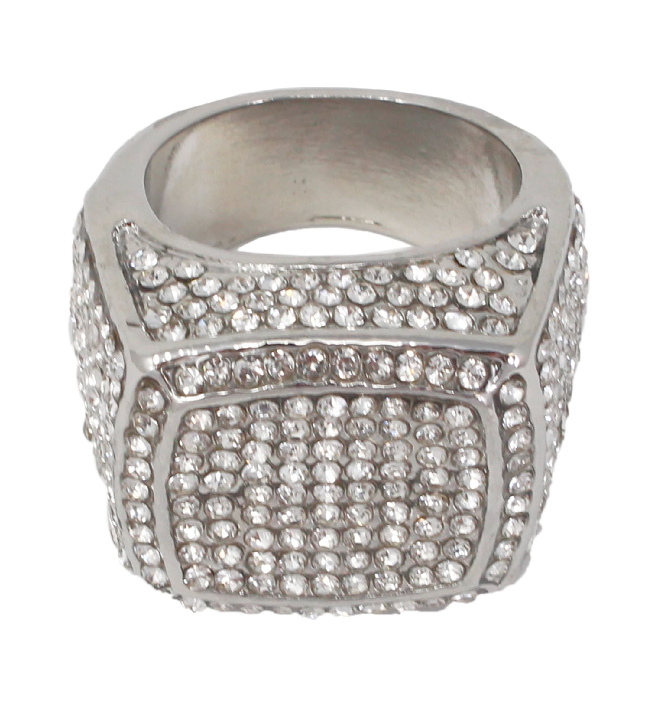 Charles Raymond Bling Bling Hip Hop Iced Out Luxury Men's Ring - Size ...