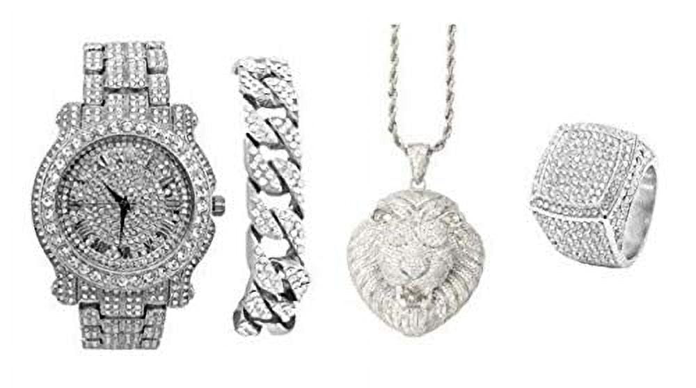 Charles Raymond Bling Bling Plug Hip Hop Pendant - Iced Out Look Luxury ...