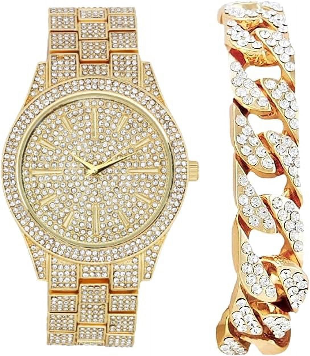 Charles Raymond Bling'ed Out Sophisticated Diamond Ritzy Iced Sporty ...