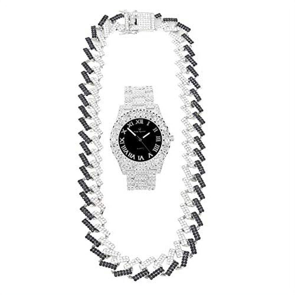 Charles Raymond Blinged Out Hip Hop Rolly Looks with Iced Out ...