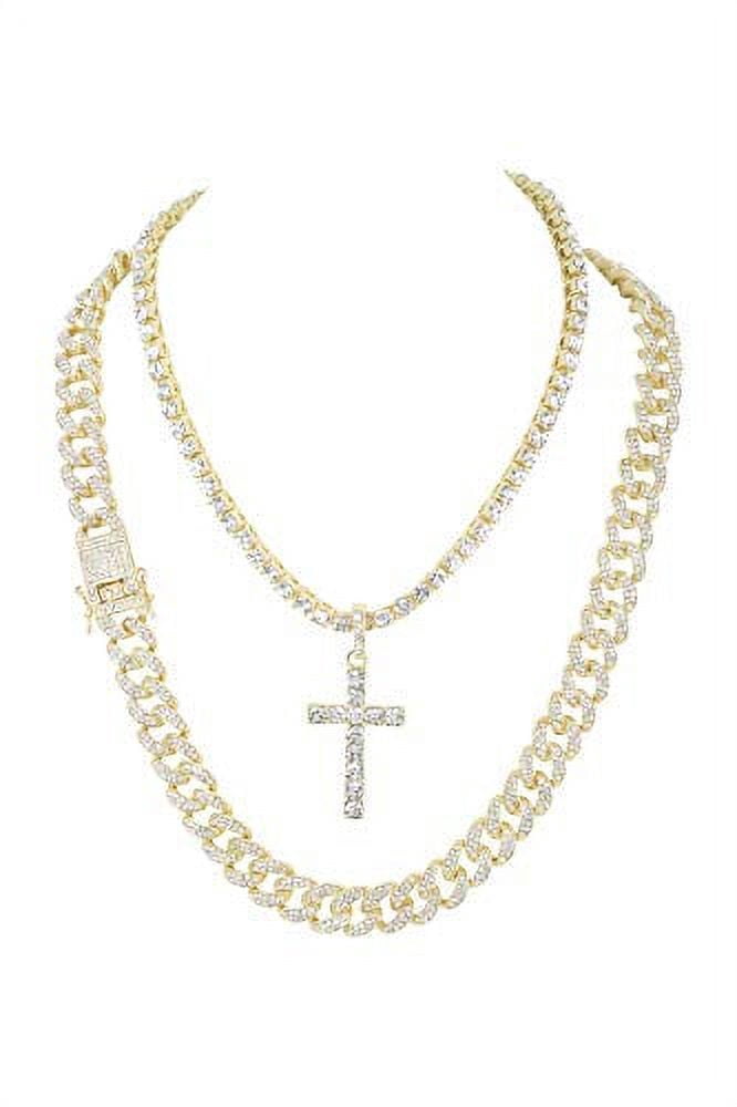 Charles Raymond Blinged Out Pave Hip Hop Jewelry - New Thick Iced out ...