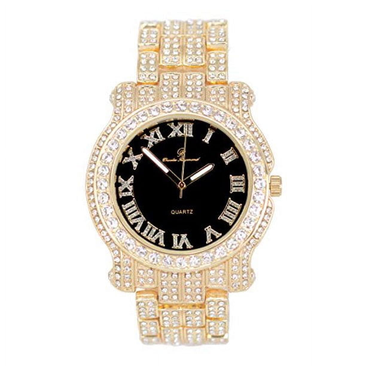 Charles Raymond Blinged Out Ultimate Gold Hip Hop Royalty Mens Iced Out ...