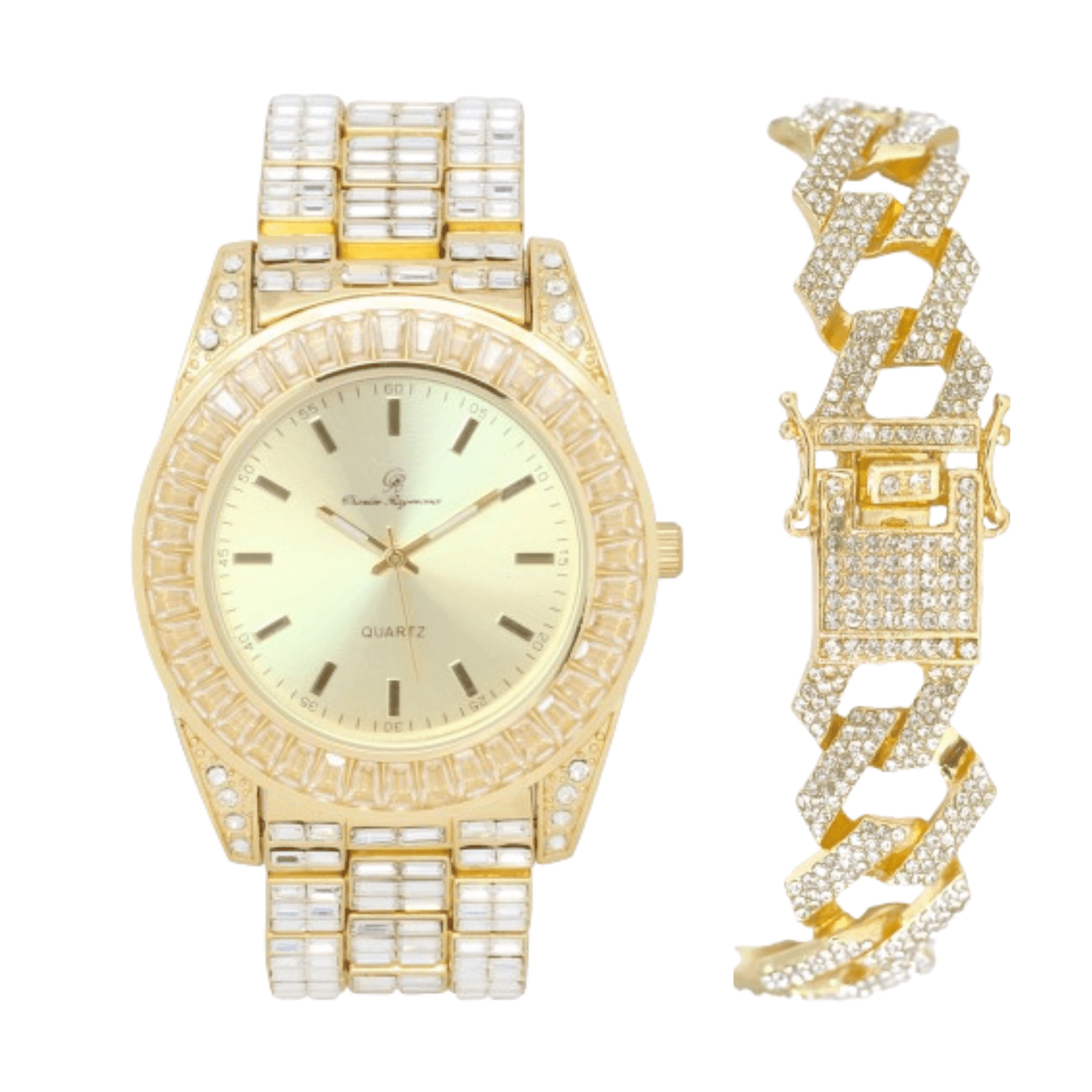 Charles Raymond Iced Out Watch On and Bust Down The Wrist with Lotta of ...