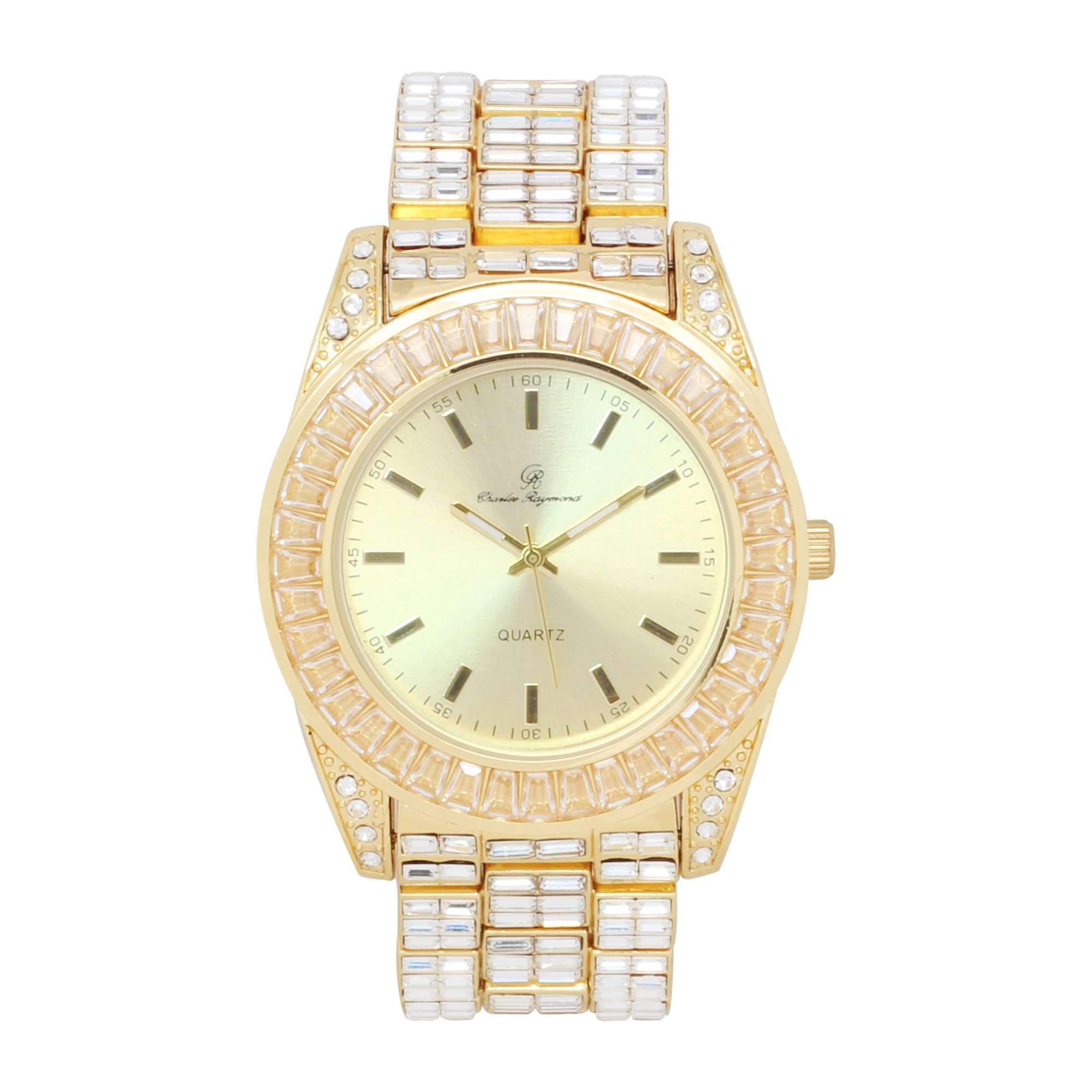 Charles Raymond Iced Out Watch On and Bust Down The Wrist with Lotta of ...