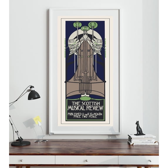 Charles Rennie Mackintosh Scottish Musical Review Advertisement Wall ...