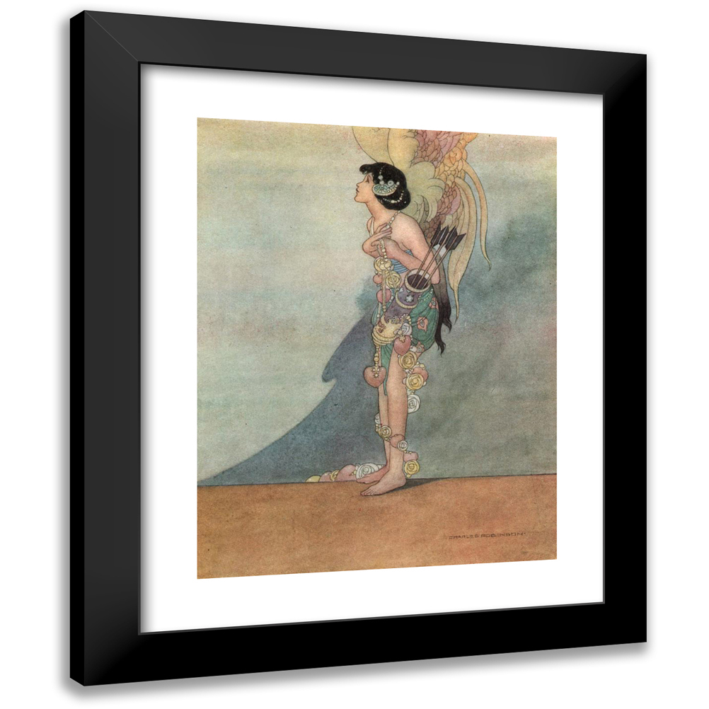 Charles Robinson 19x24 Black Modern Framed Museum Art Print Titled ...