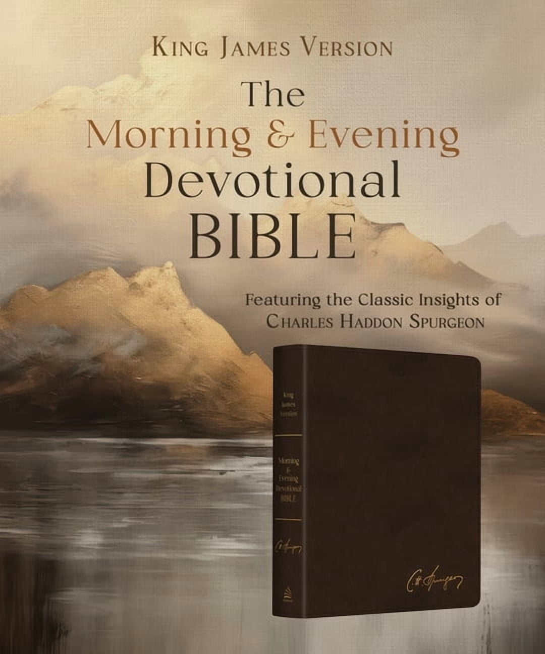 Charles Spurgeon's Morning & Evening Devotional Bible KJV [Espresso ...