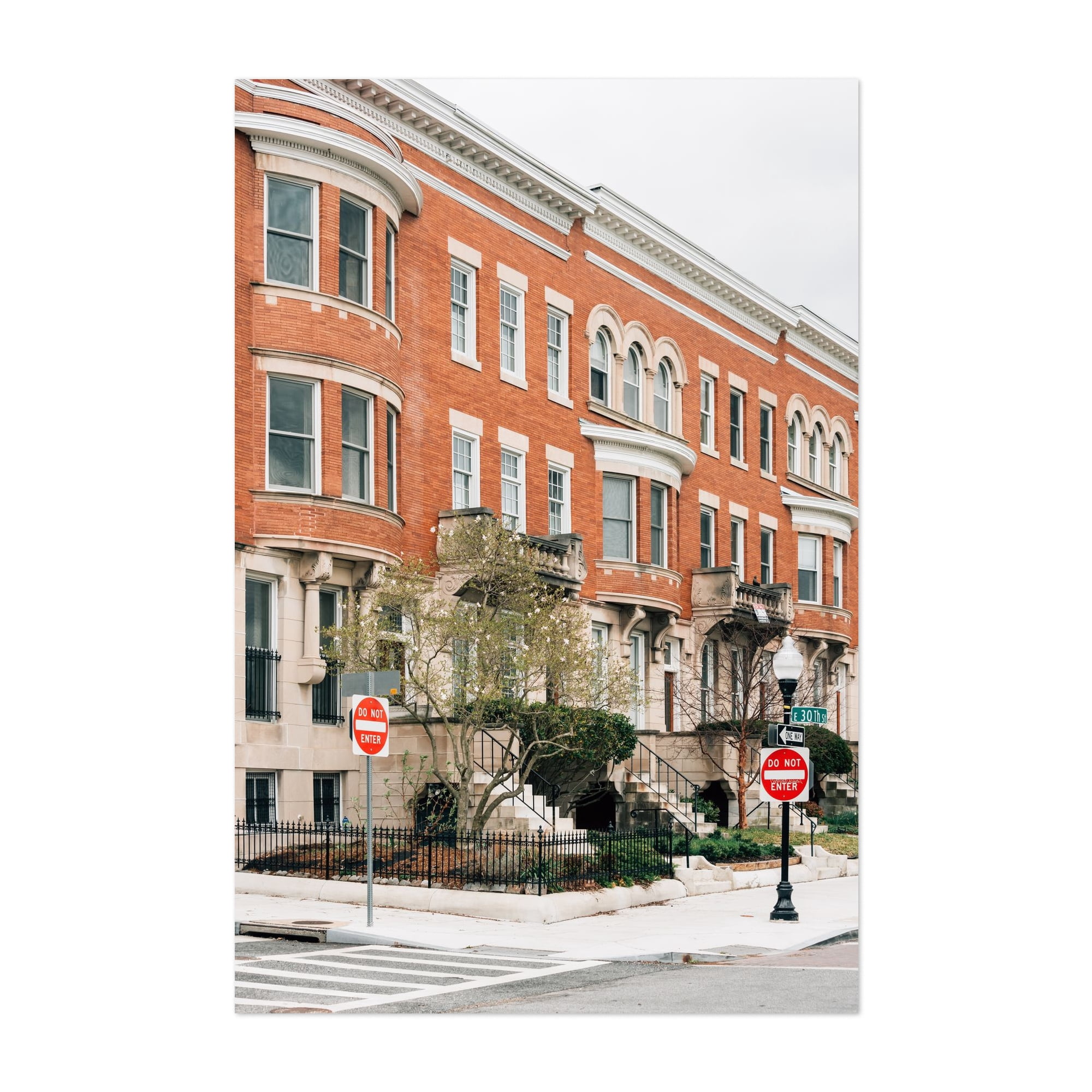 Charles Street Row Houses - Baltimore Maryland Photography Architecture ...