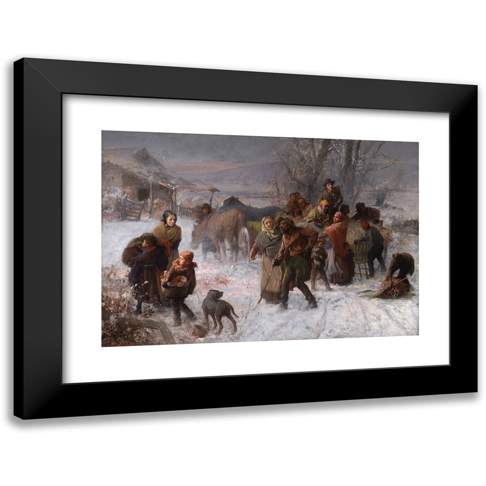 Charles T. Webber 14x11 Black Modern Framed Museum Art Print Titled ...