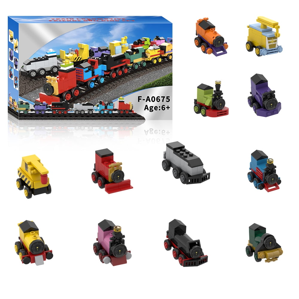 Charles Train Monster Building Blocks Sets Spider-Train Figure Model ...