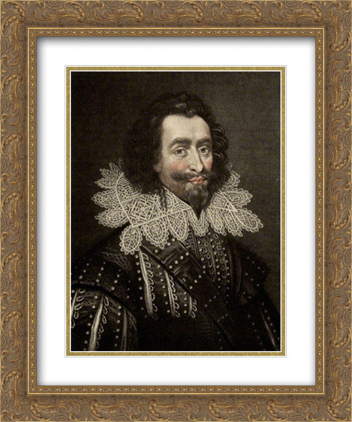 Charles Turner 2x Matted 20x24 Gold Ornate Framed Art Print 'George ...