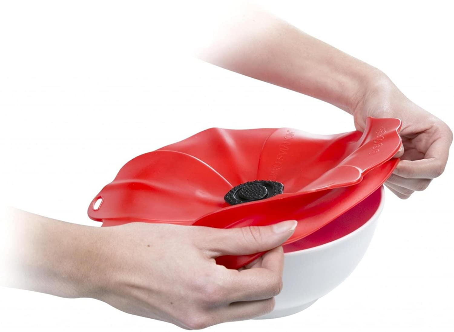 Charles Viancin Silicone Lid, Poppy Pop, 11', Red, The perfect blend of ...