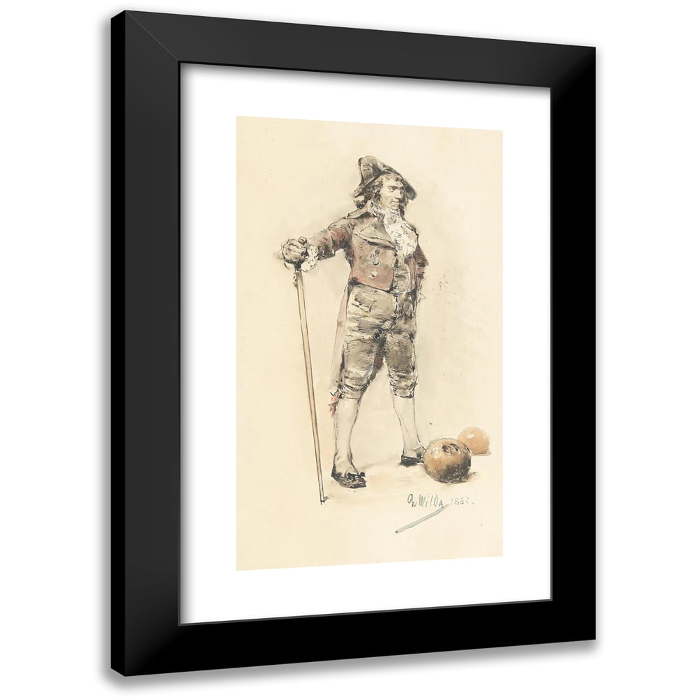 Charles Wilda 12x18 Black Modern Framed Museum Art Print Titled - A ...
