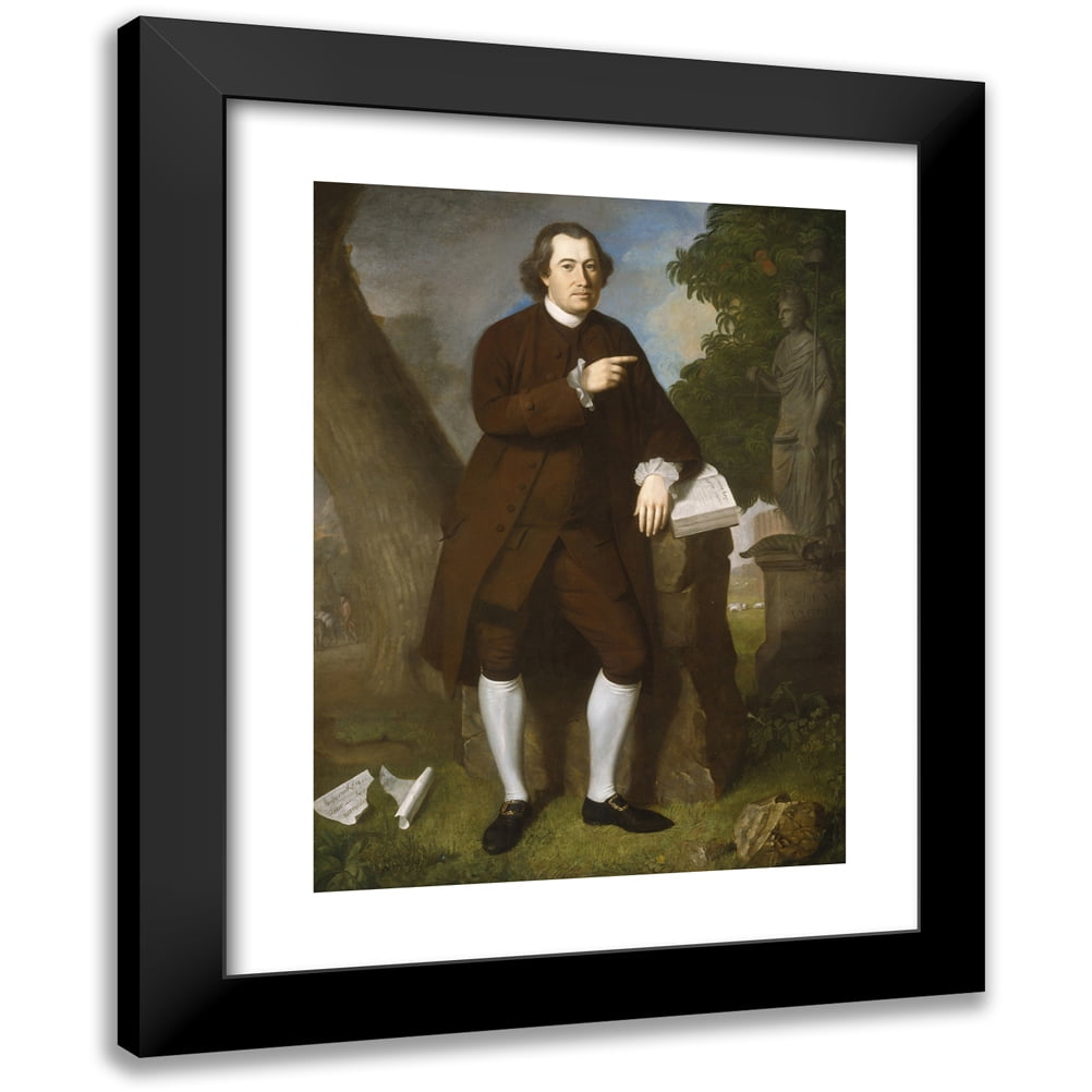 Charles Willson Peale 11x14 Black Modern Framed Museum Art Print Titled ...