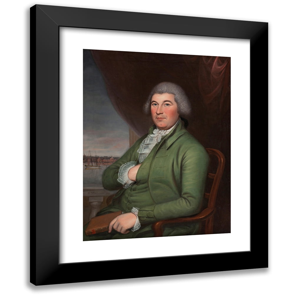 Charles Willson Peale 15x18 Black Modern Framed Museum Art Print Titled ...
