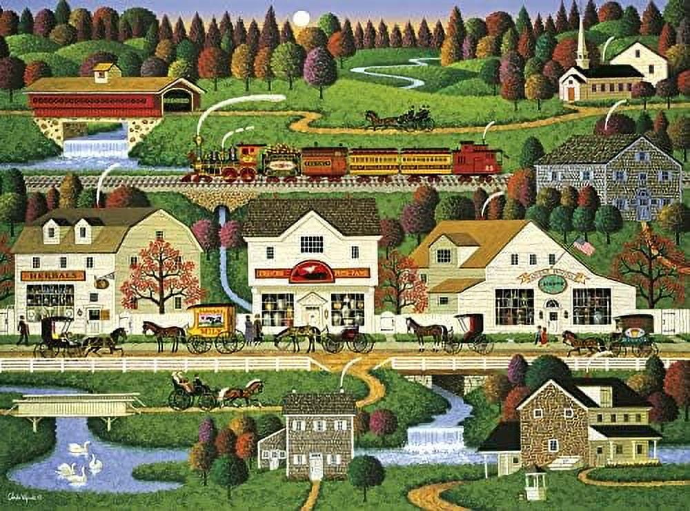 Charles-Wysocki - Yankee Wink Hollow - 300 Piece Jigsaw Puzzle Every ...