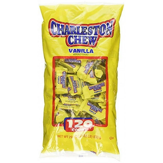 Charleston Chewy Candy Big Bag - Vanilla Flavor, 120 Pieces, 29.4oz ...
