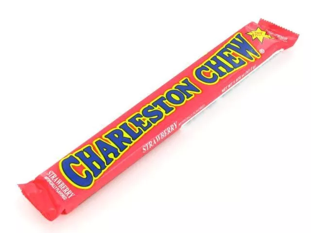 Charleston Chew Strawberry - 4ct Bar - Chewy Flavored Nougat FREE ...