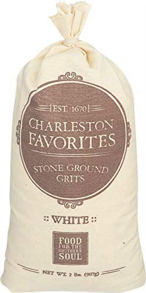 Charleston Favorites, Stone Ground Grits, 2 Lbs, White - Walmart.com