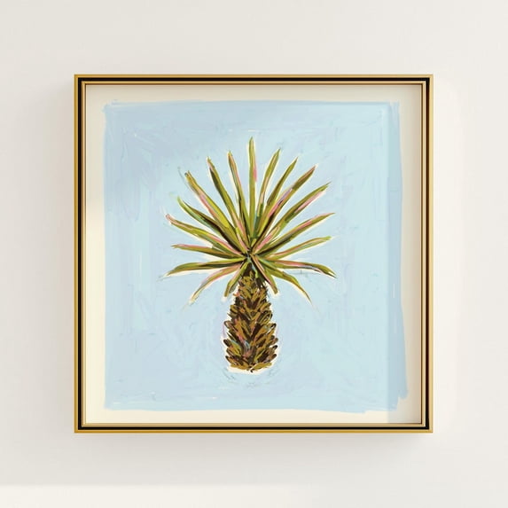 Charleston Palmetto Tree Art Southern Coastal Decor, Unframed Poster ...