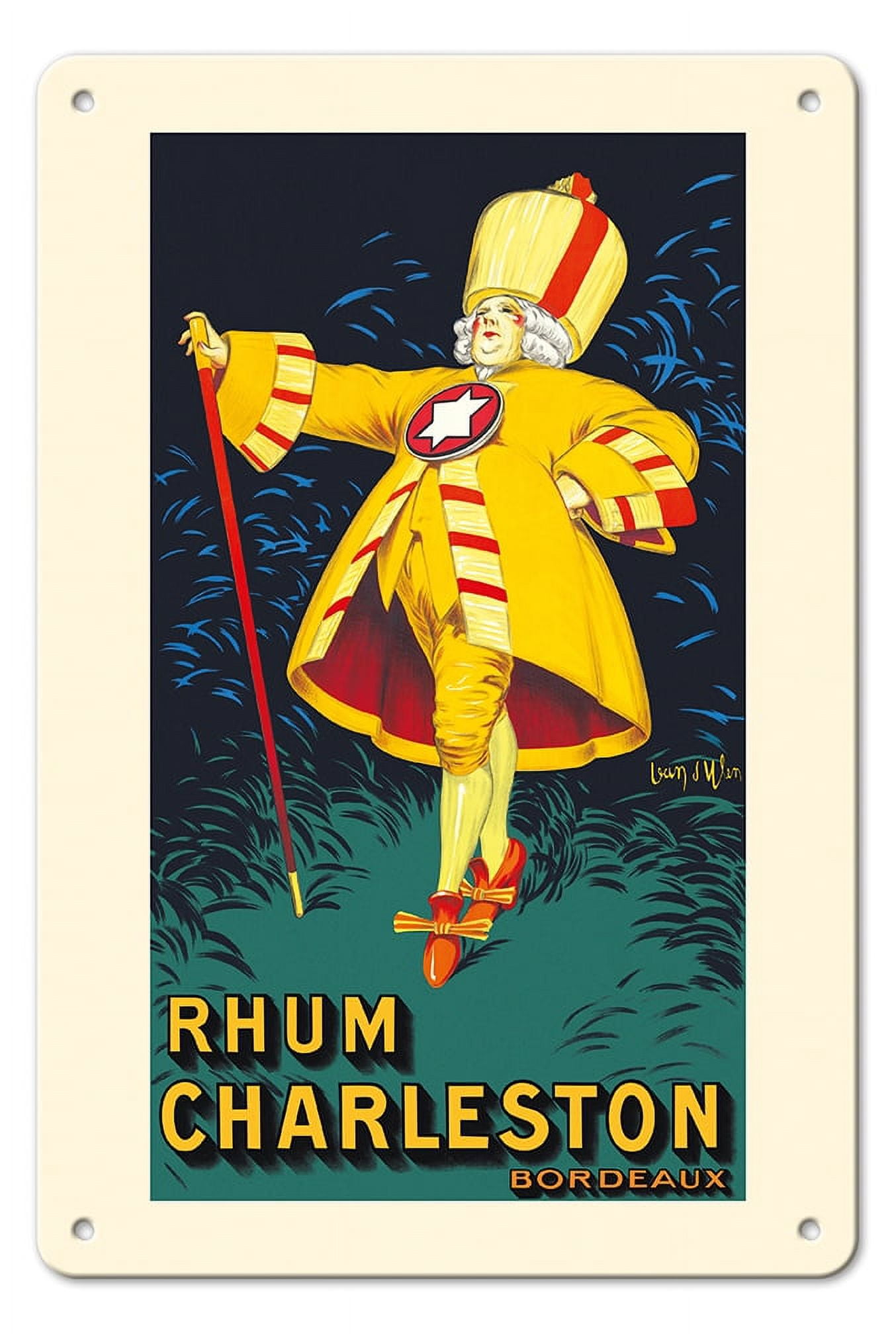 Charleston Rum (Rhum) - Bordeaux France - Vintage French Advertising ...