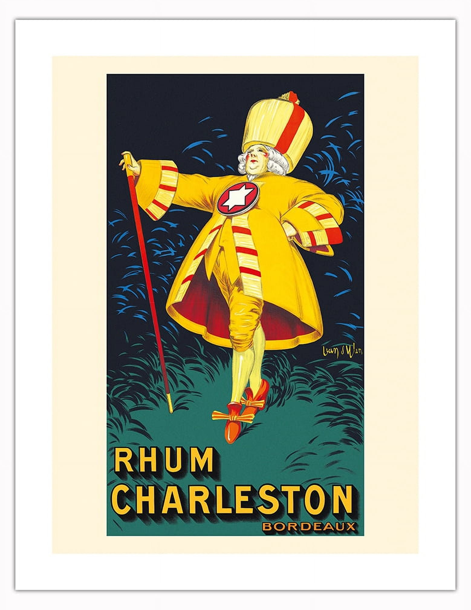 Charleston Rum (Rhum) - Bordeaux France - Vintage French Advertising ...