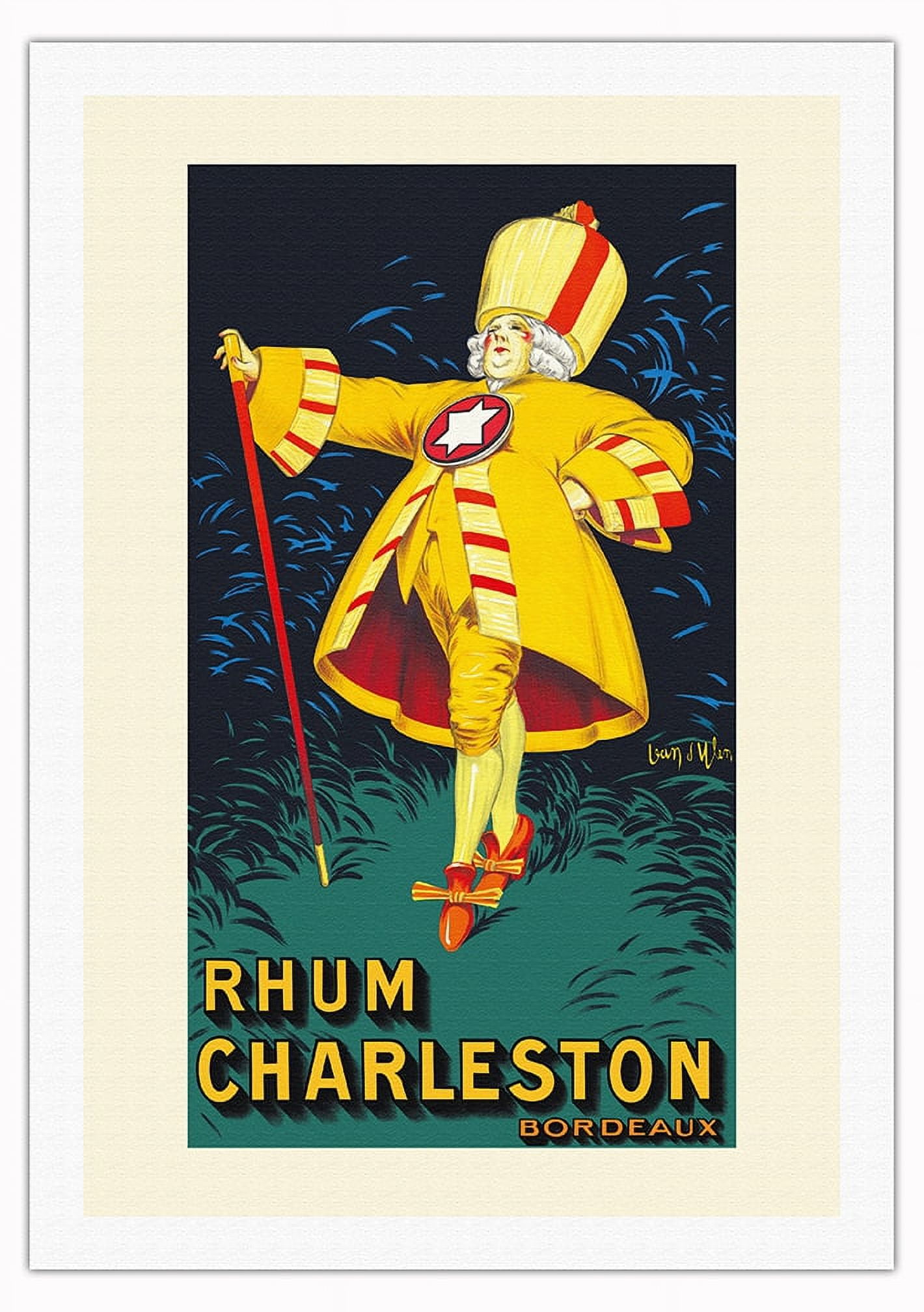 Charleston Rum (Rhum) - Bordeaux France - Vintage French Advertising ...
