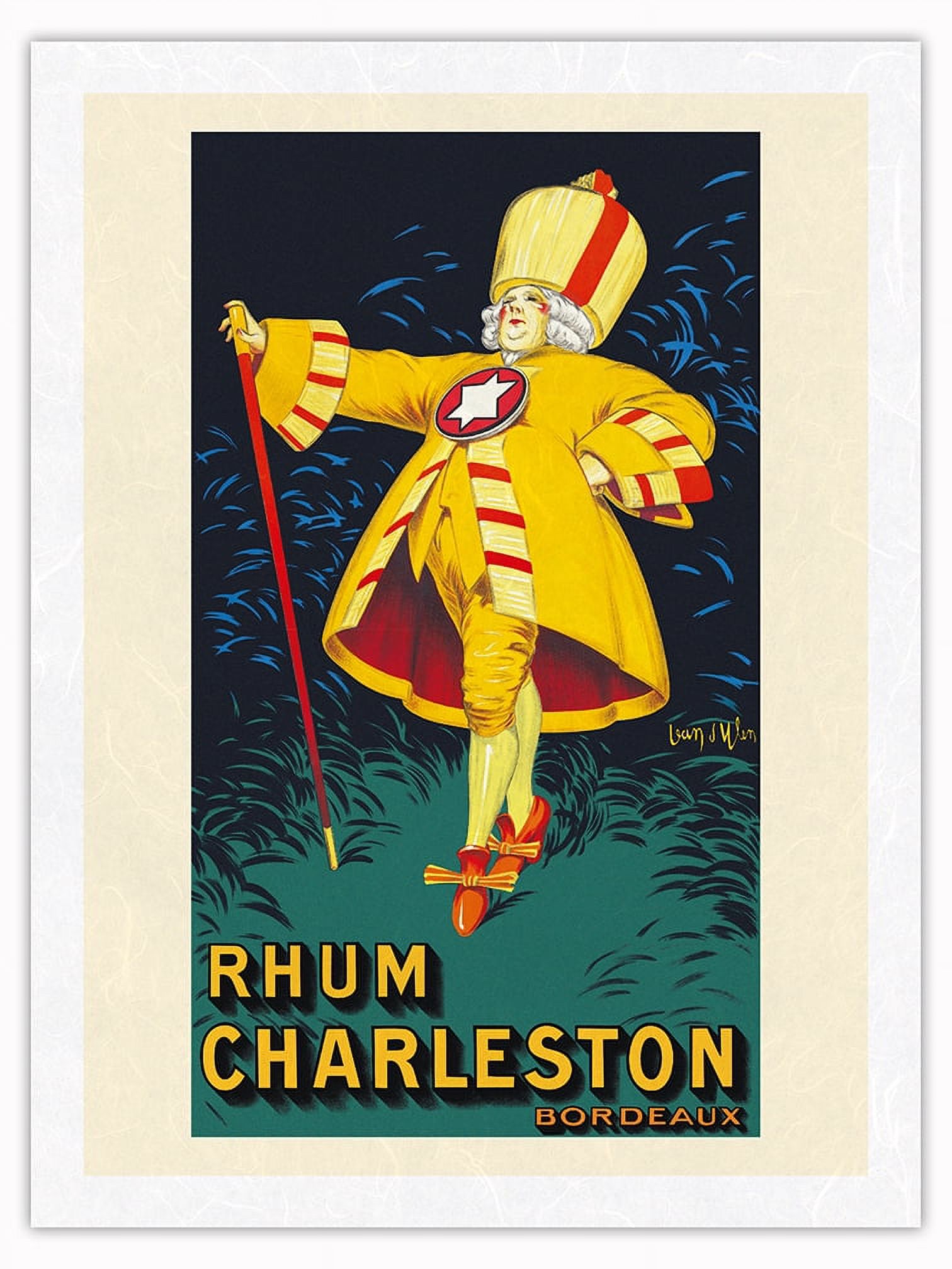 Charleston Rum (Rhum) - Bordeaux France - Vintage French Advertising ...