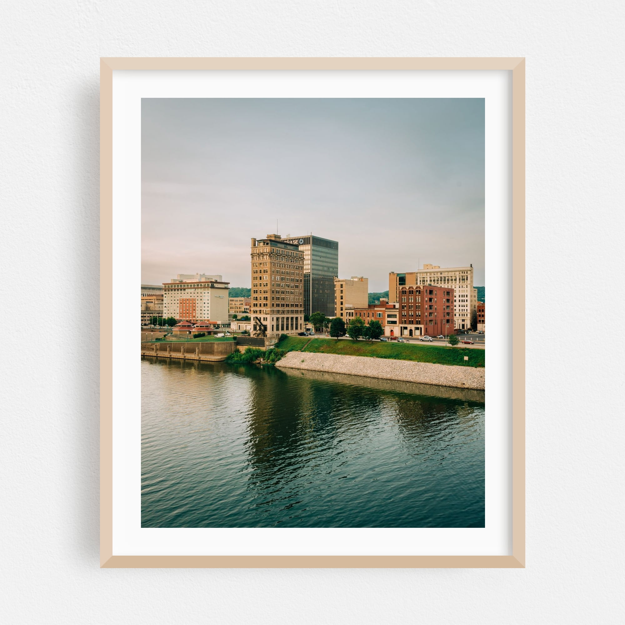 Charleston Skyline & Kanawha River 03 - Charleston West Virginia ...