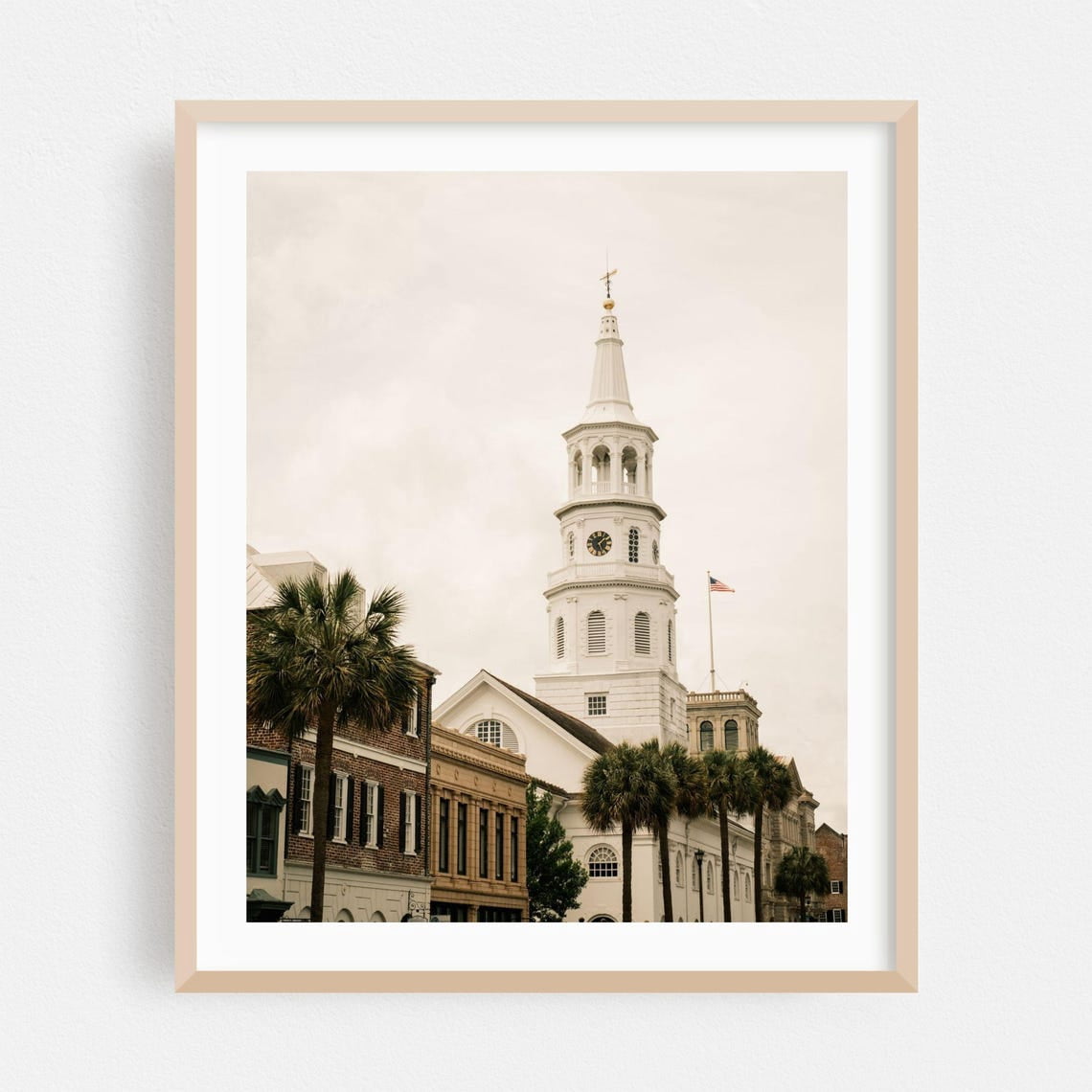 Charleston South Carolina Church Architecture Cathedral City Fine Palm ...