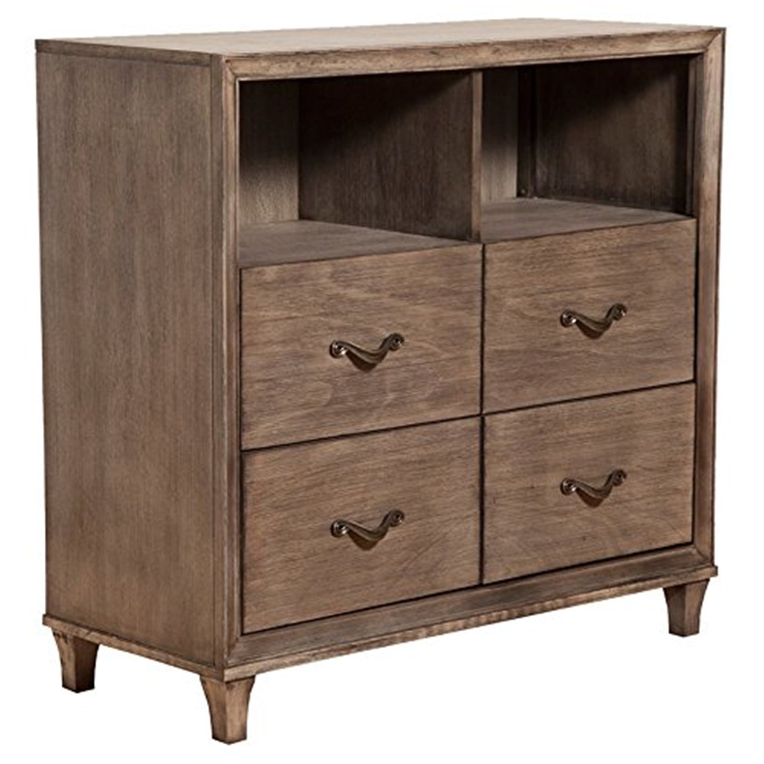 Charleston TV Media Chest, Antique Grey - Walmart.com