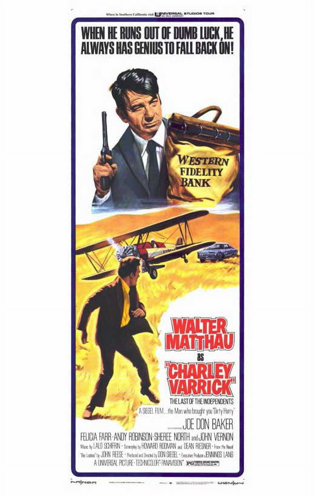 Charley Varrick - movie POSTER (Style B) (11" x 17") (1973) - Walmart.com