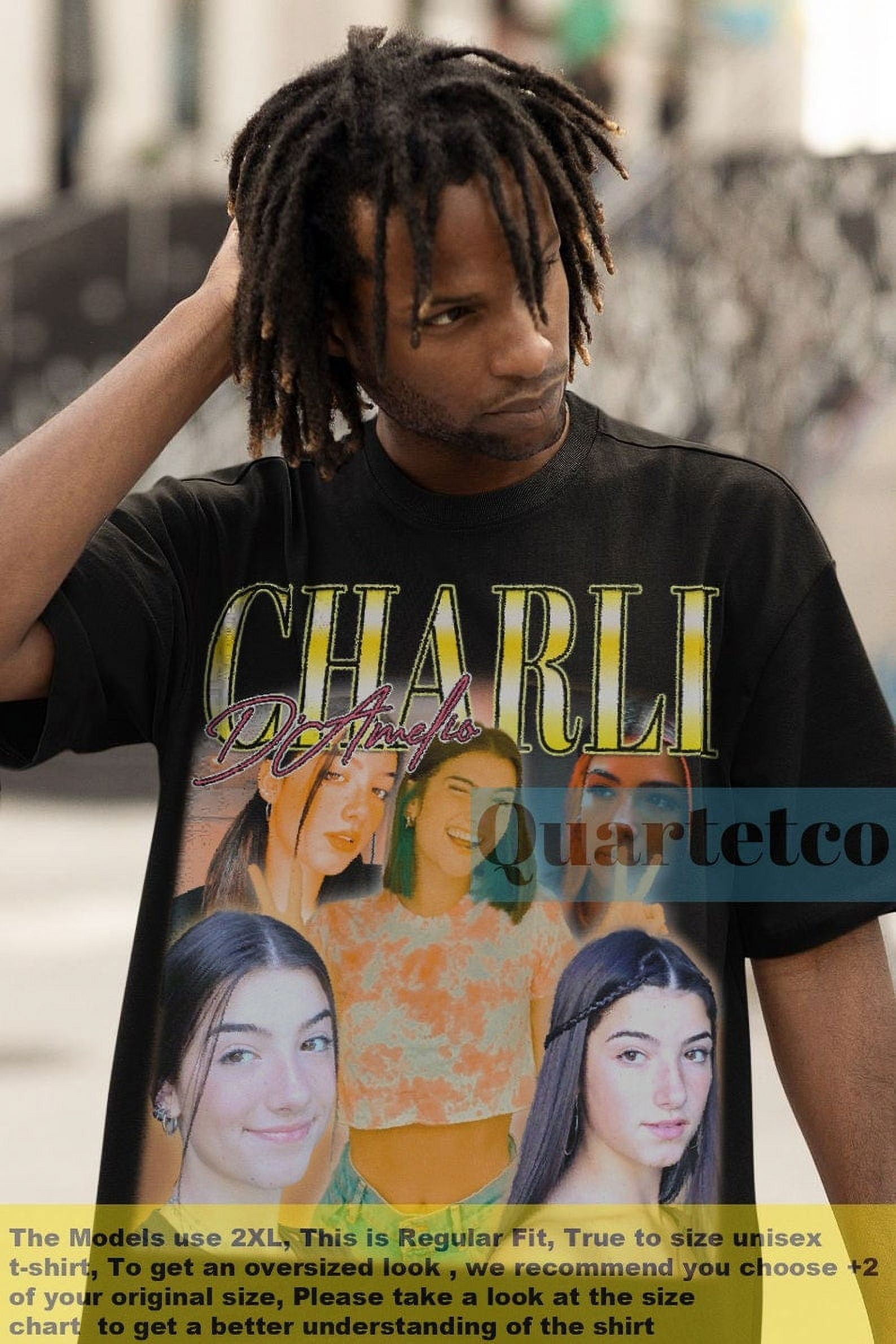Charli DAmelio, Charli DAmelio Shirt, Vintage Charli DAmelio Tshirt ...